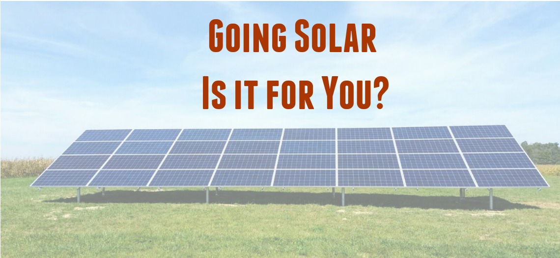 Going Solar? Here’s What You Should Know - Consumer Credit